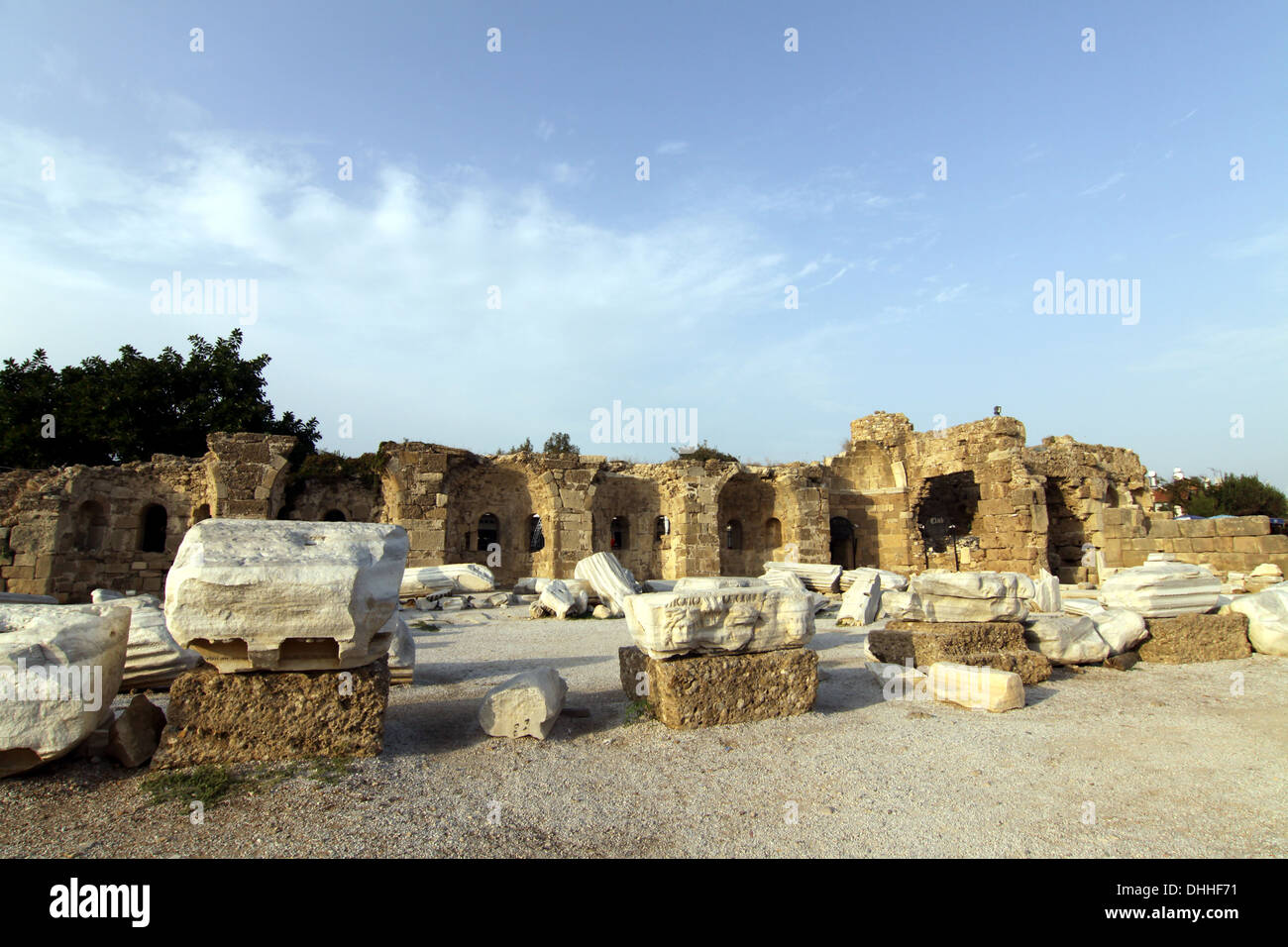 roman ruins in Side Stock Photo - Alamy