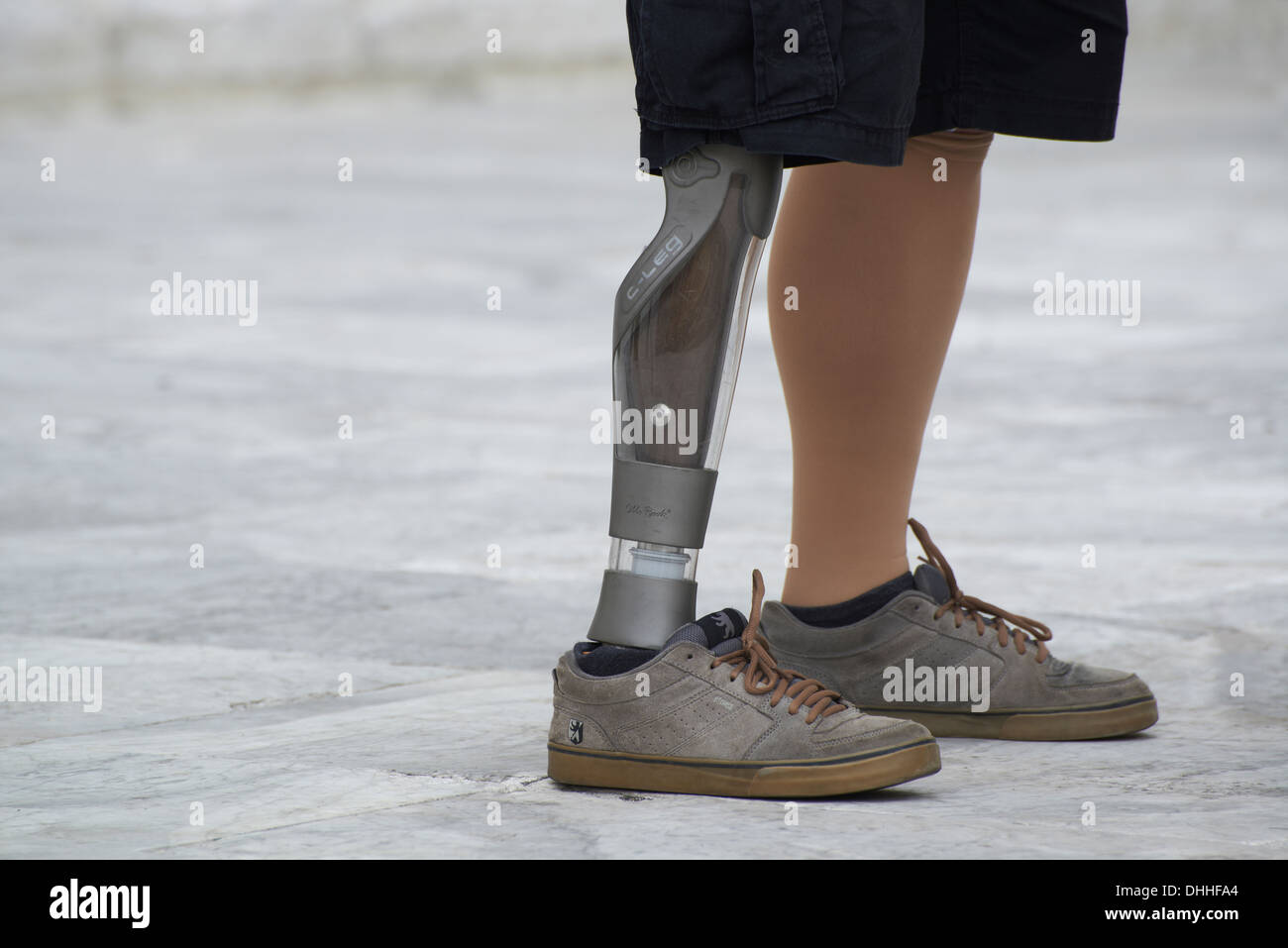 Modern prosthetic limb hi-res stock photography and images - Alamy
