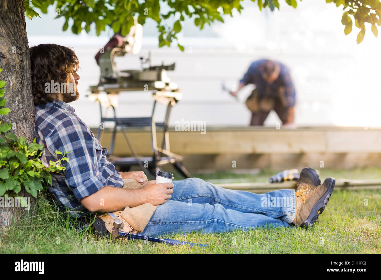 Male Boss Carpenter High Resolution Stock Photography and Images - Alamy