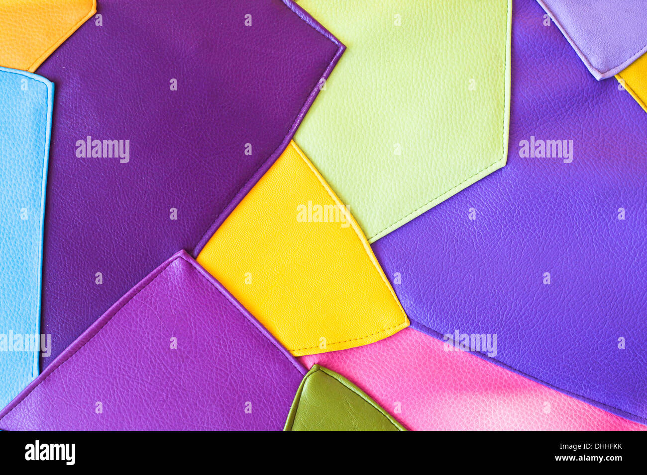 Turquoise leather texture hi-res stock photography and images - Alamy