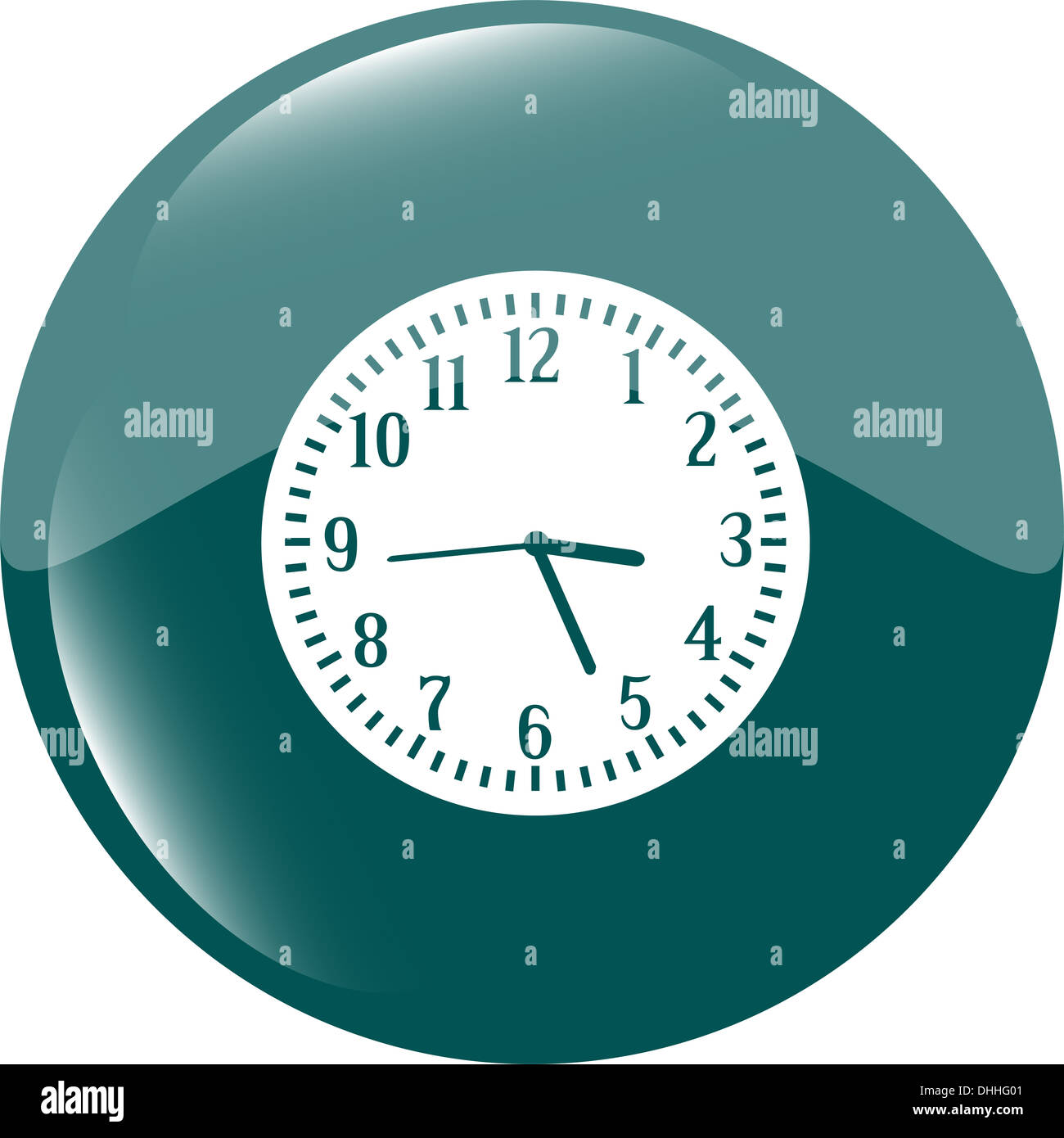 Clock button hi-res stock photography and images - Alamy