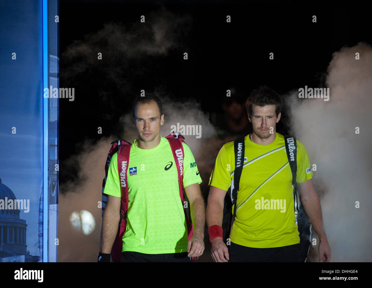 The O2, London, UK. 10th Nov, 2013. Bruno Soares and Alexander Peya ...