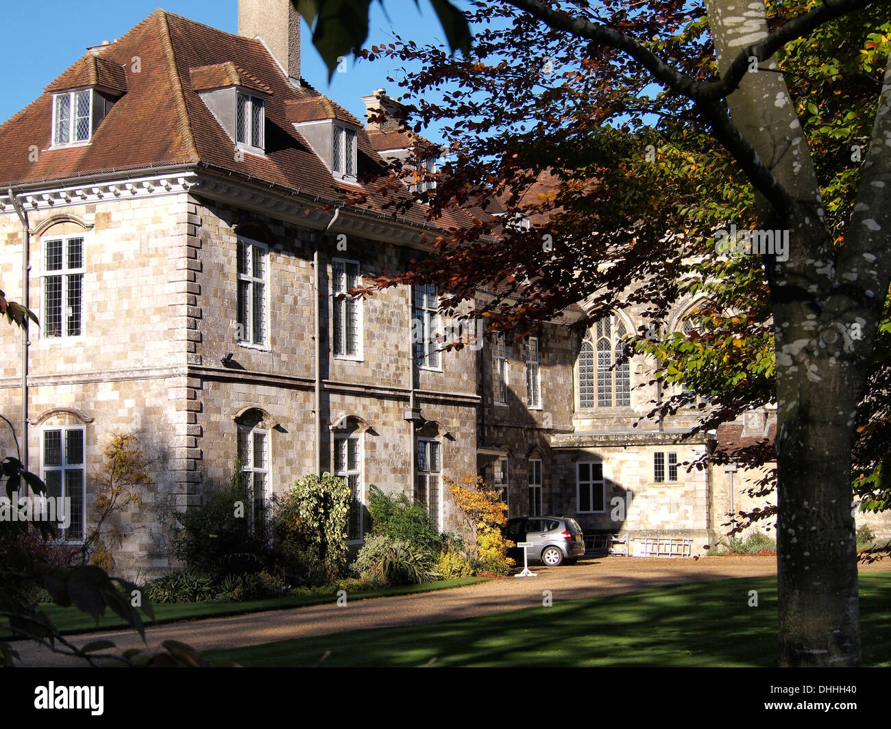 Wolvesey Palace, also known as Bishop's House in Winchester, palace of ...