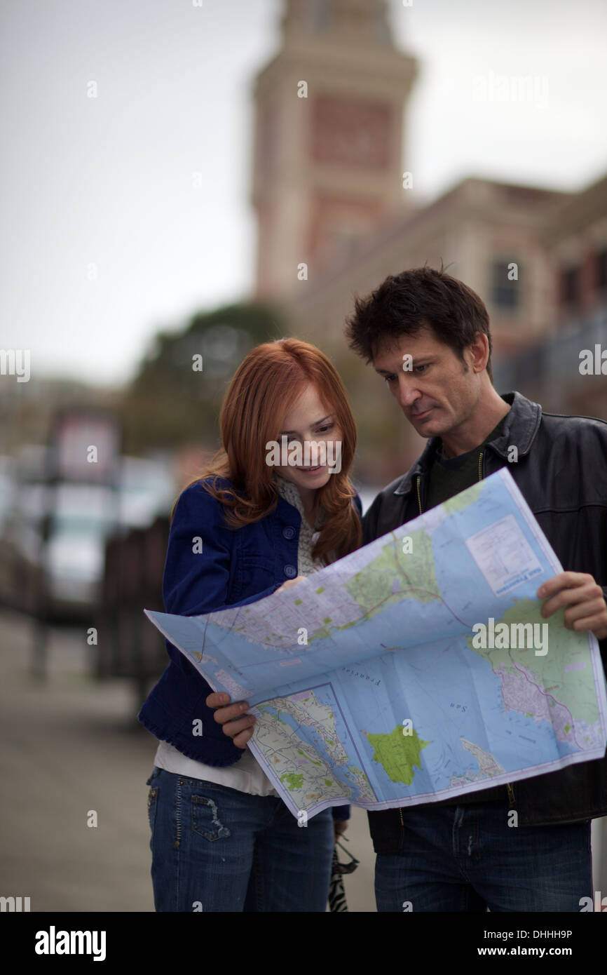 Honey, we are lost. Define "lost Stock Photo - Alamy