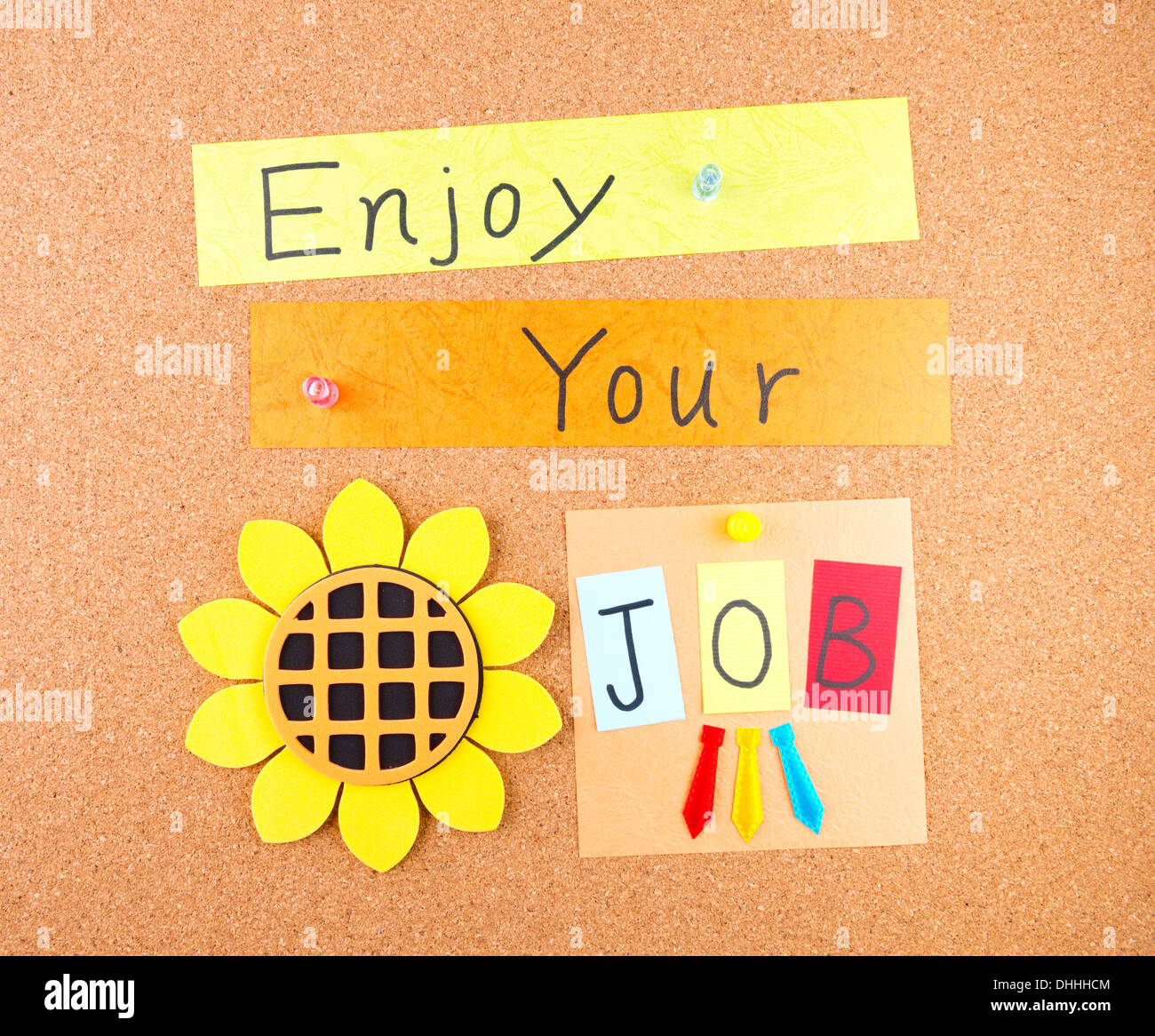 Enjoy your job Stock Photo - Alamy