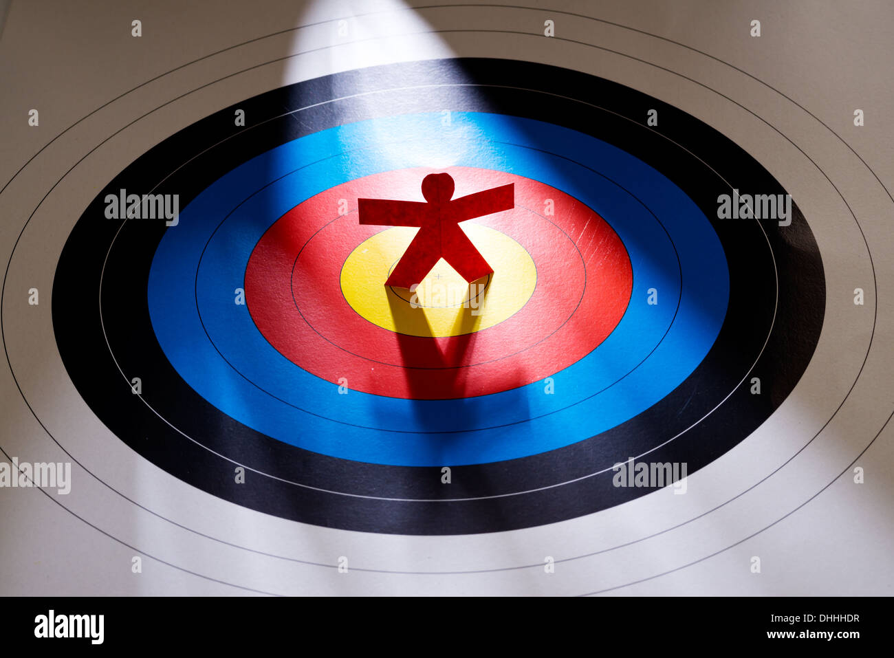 Target the right person Stock Photo - Alamy
