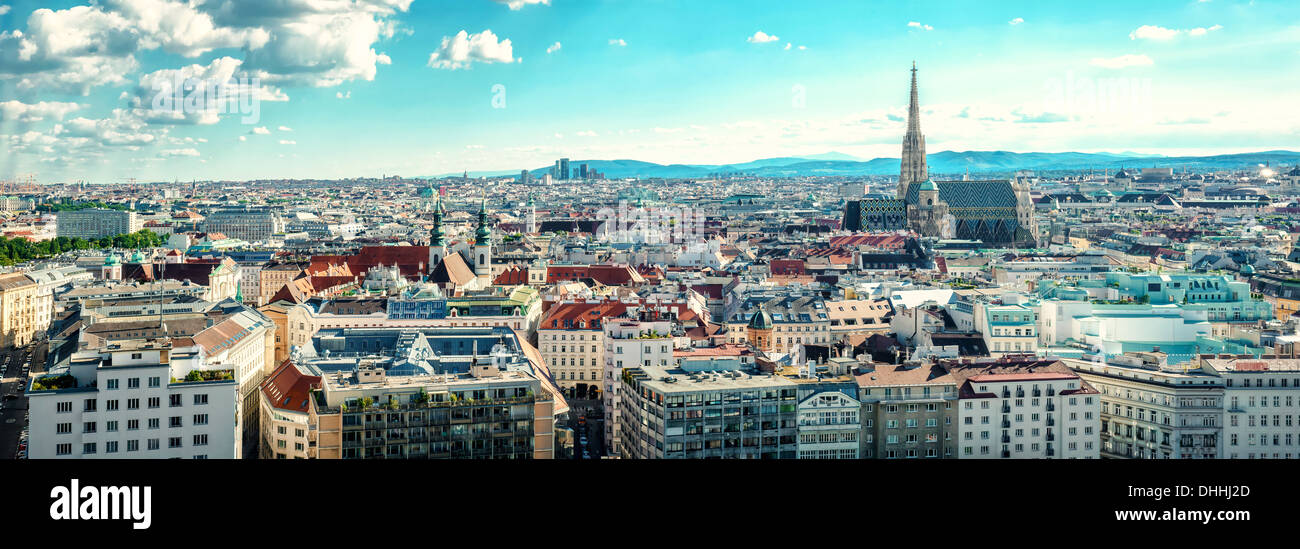 Vienna skyline hi-res stock photography and images - Alamy