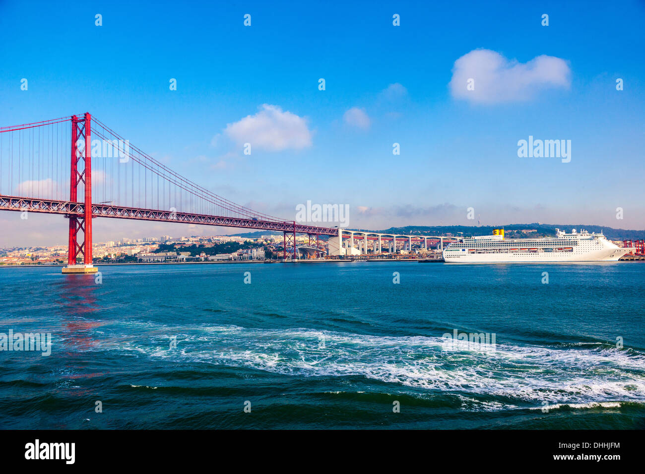 25th of April Suspension Bridge Lisbon Stock Photo - Alamy