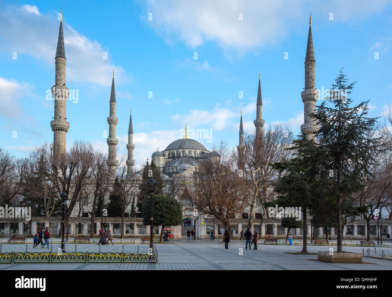 Istanbul, the Sultan Ahmed mosque (Blue Mosque Stock Photo - Alamy