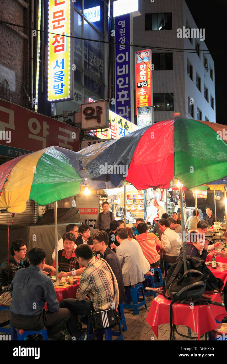 South Korea, Seoul, Namdaemun Market, restaurant Stock Photo - Alamy