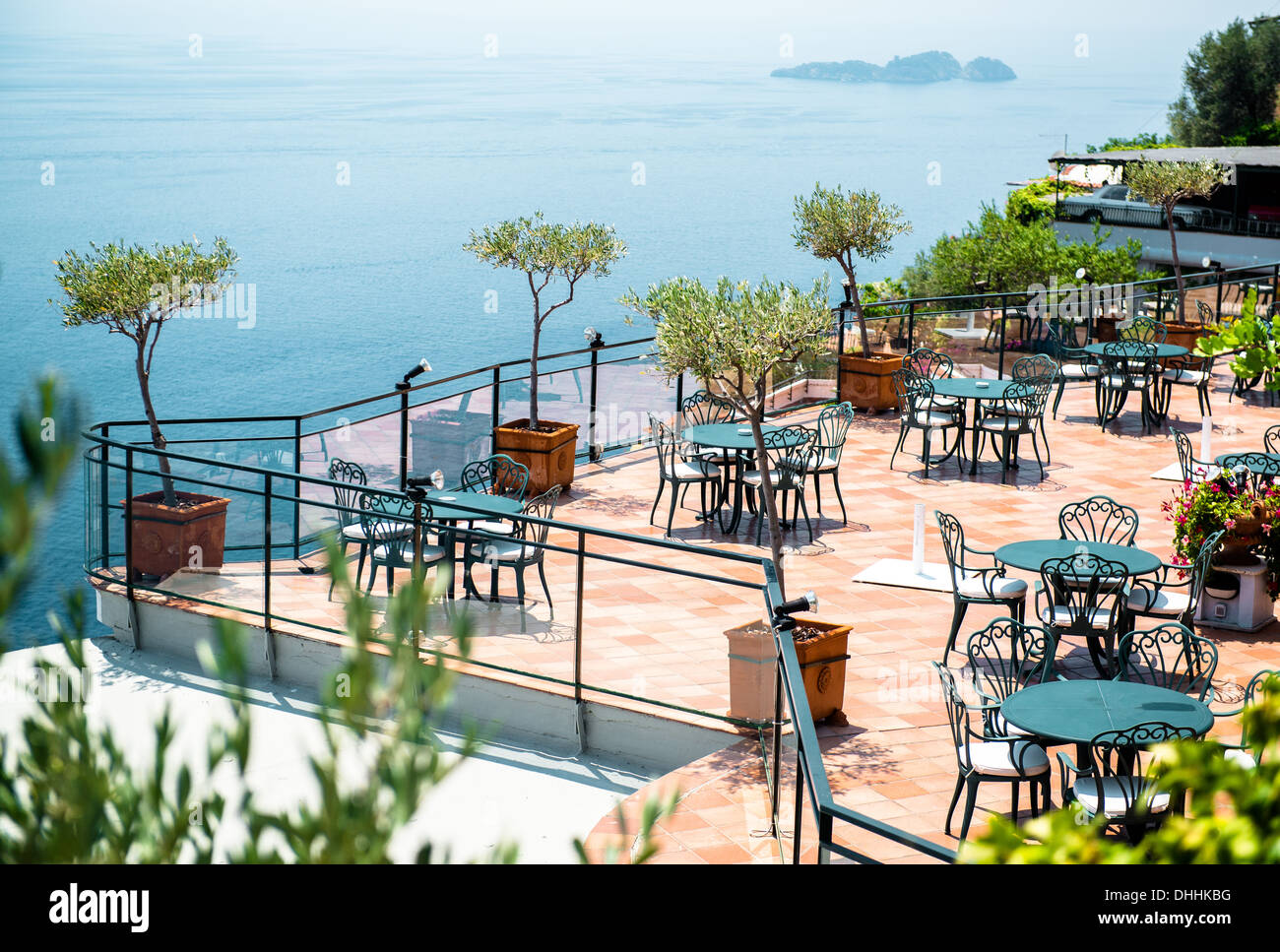 Open air restaurant store