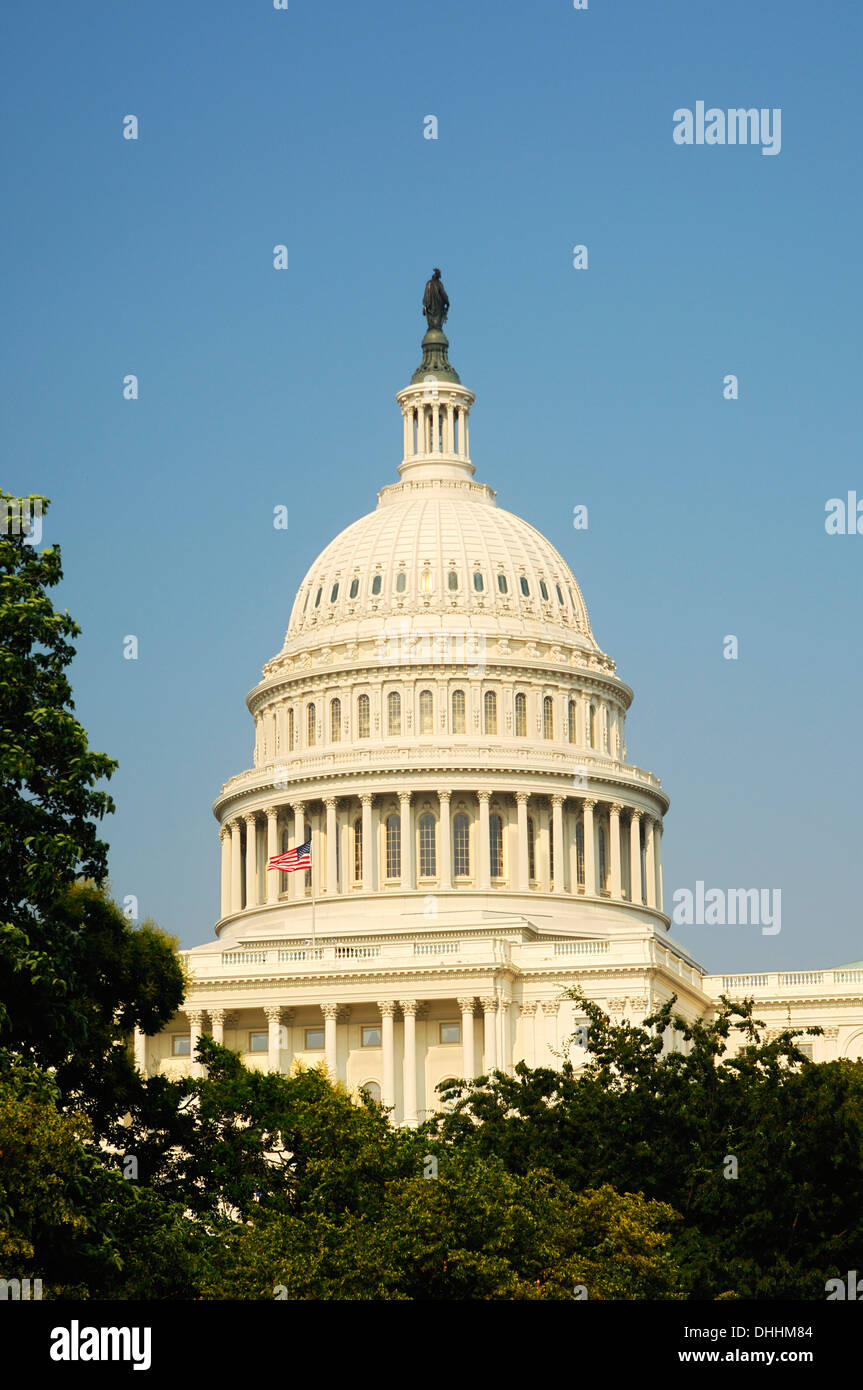 Washington dc us capitol building dome white hi-res stock photography ...