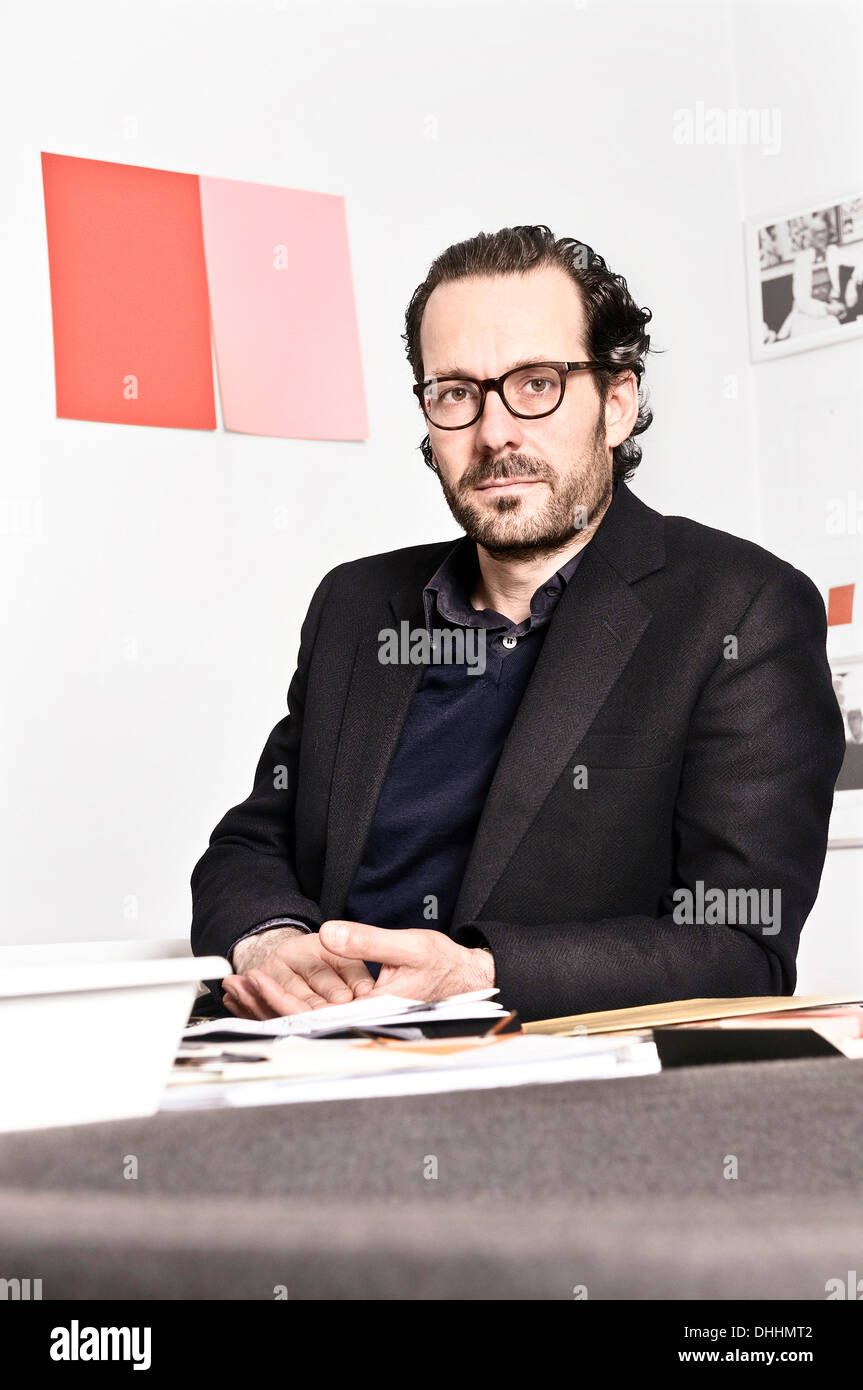 Konstantin Grcic, german industrial designer, photographed in his ...