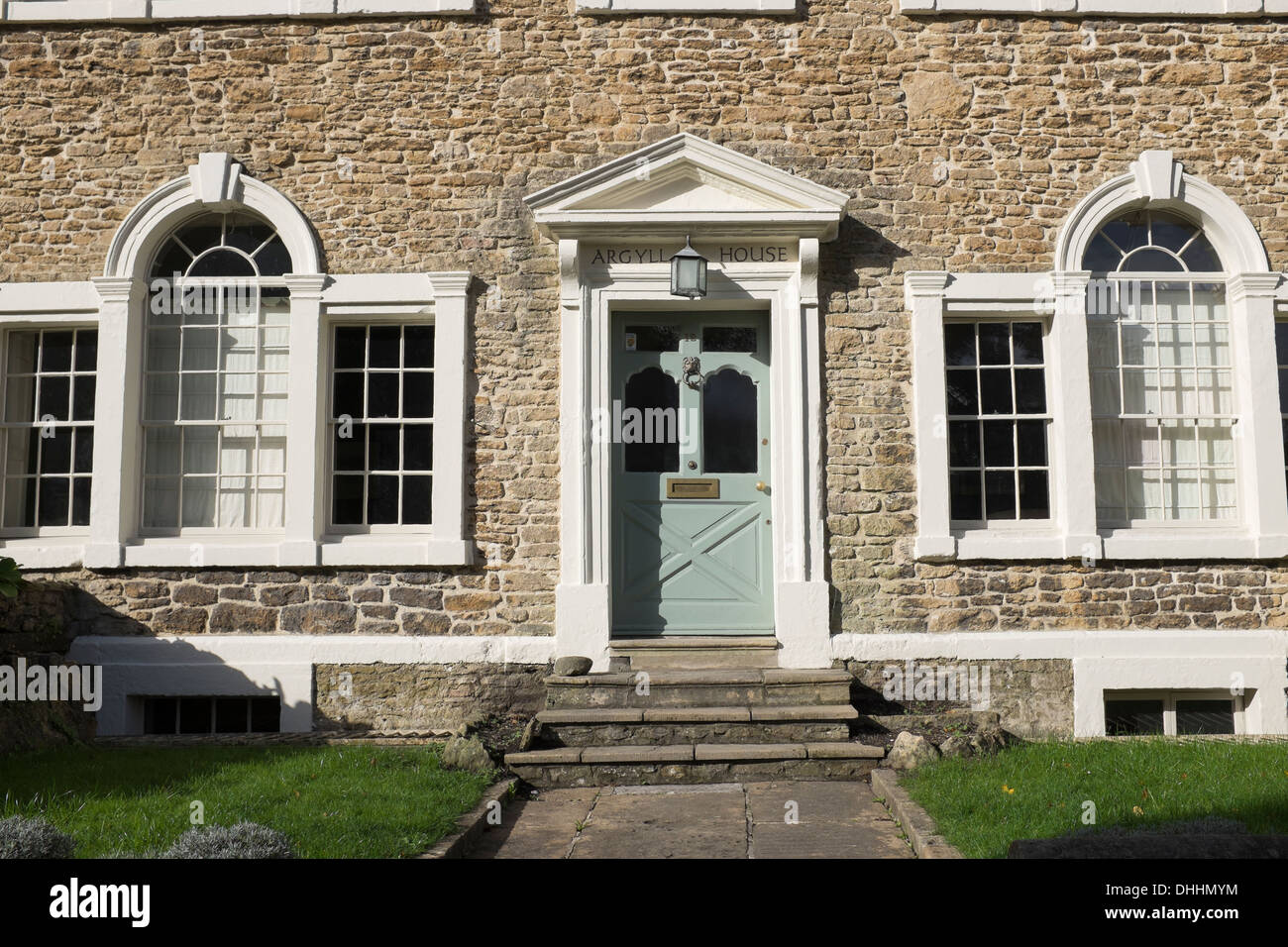 Argyll House Gentle Street Frome Stock Photo - Alamy
