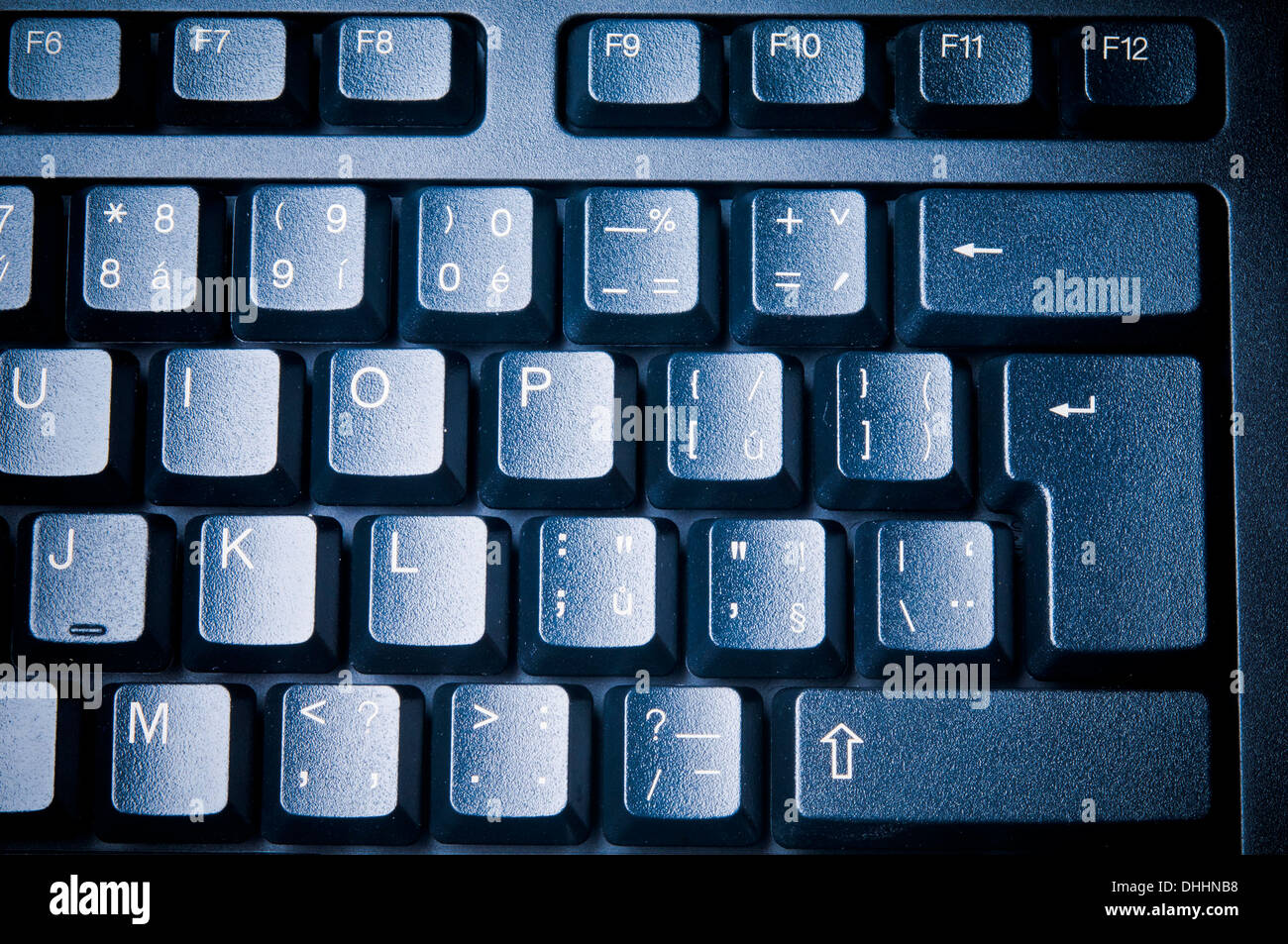 Black computer keys hi-res stock photography and images - Alamy