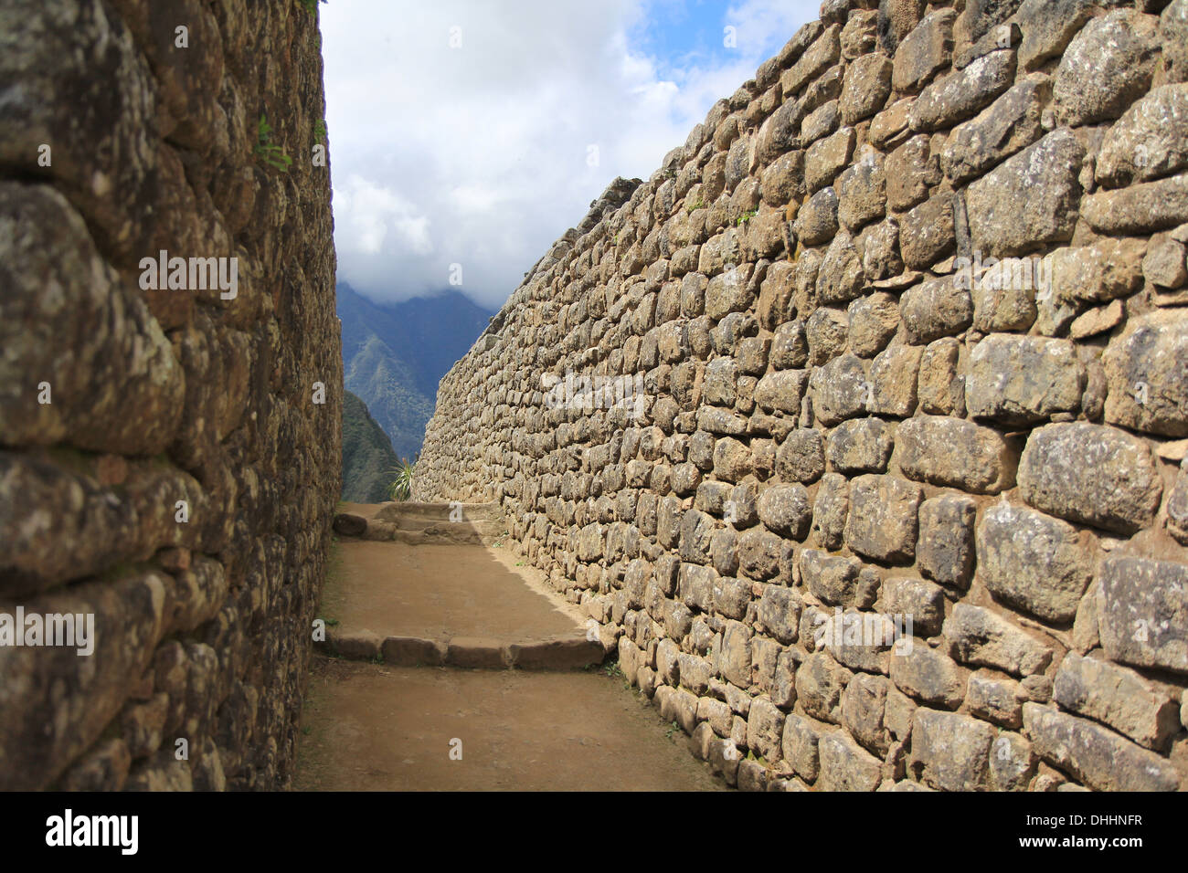 Machu picchu walls hi-res stock photography and images - Alamy