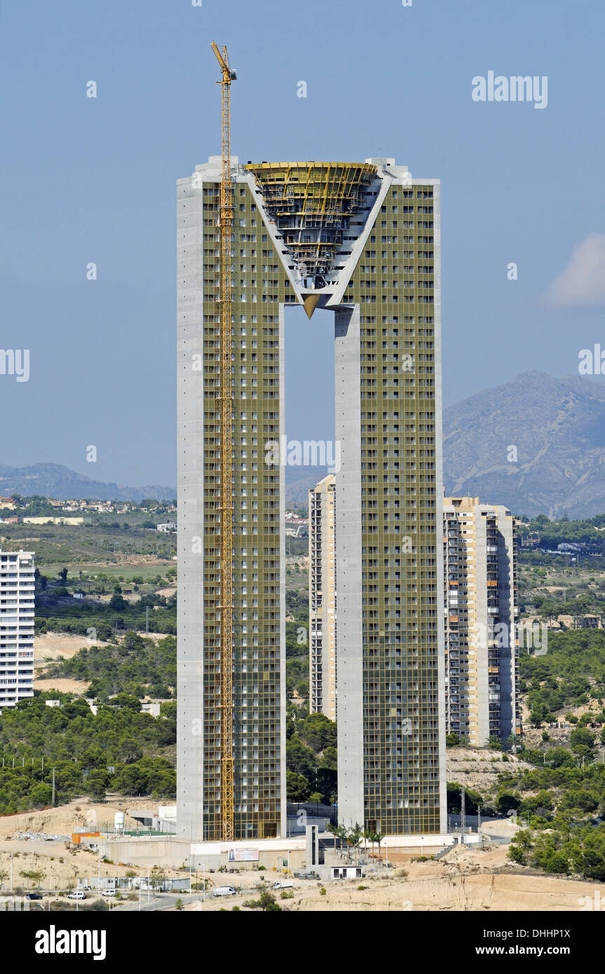 Intempo skyscraper or Benidorm Edificio Intempo, Benidorm, Province of ...
