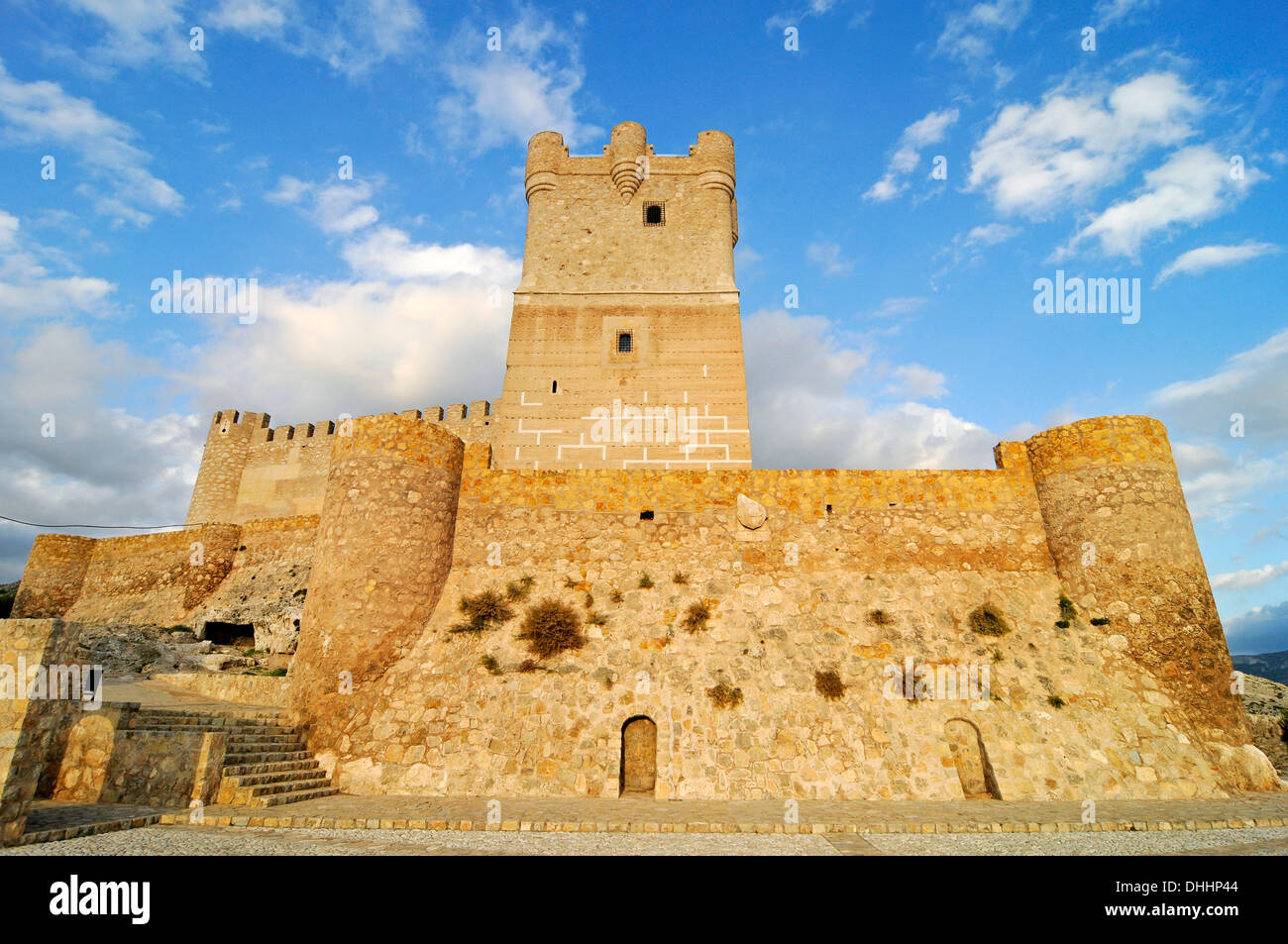 Castillo de la Atalaya or Castillo de Villena Castle, Villena, Province ...