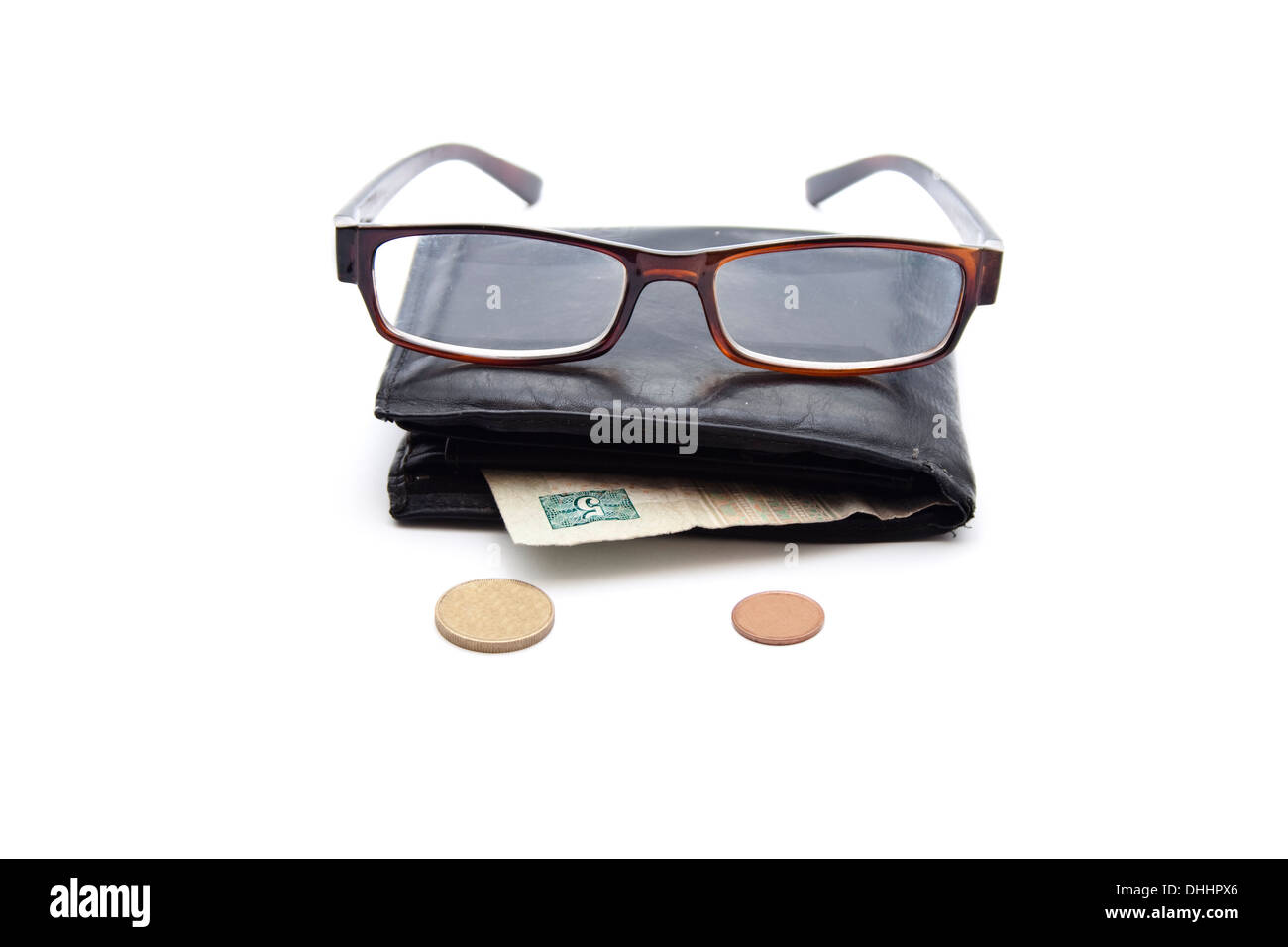 Money with Money Purse Stock Photo - Alamy
