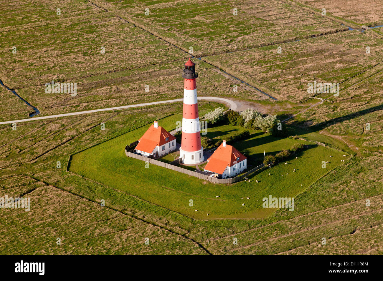 Aerial view of lighthouse hi-res stock photography and images - Alamy