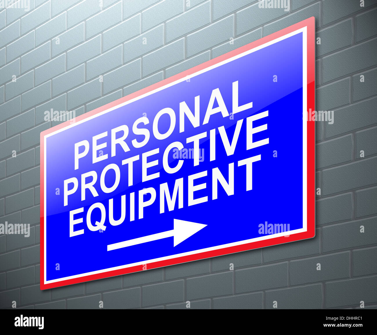 Personal protective equipment signage hi-res stock photography and ...