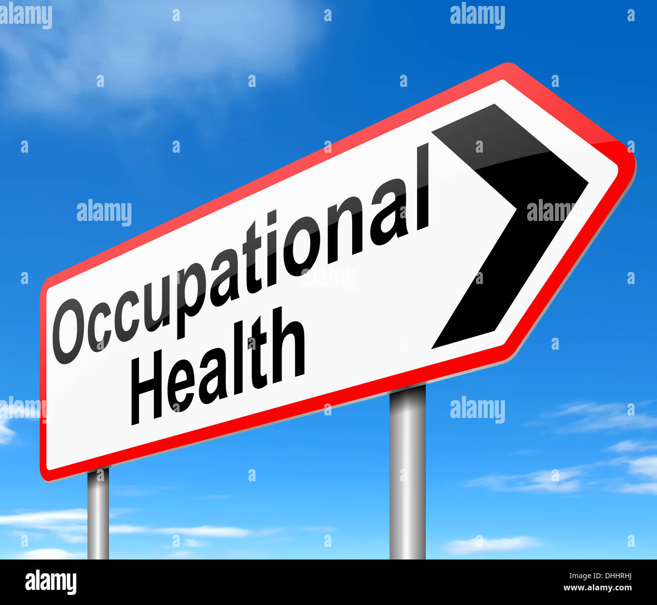 Occupational Health concept Stock Photo - Alamy