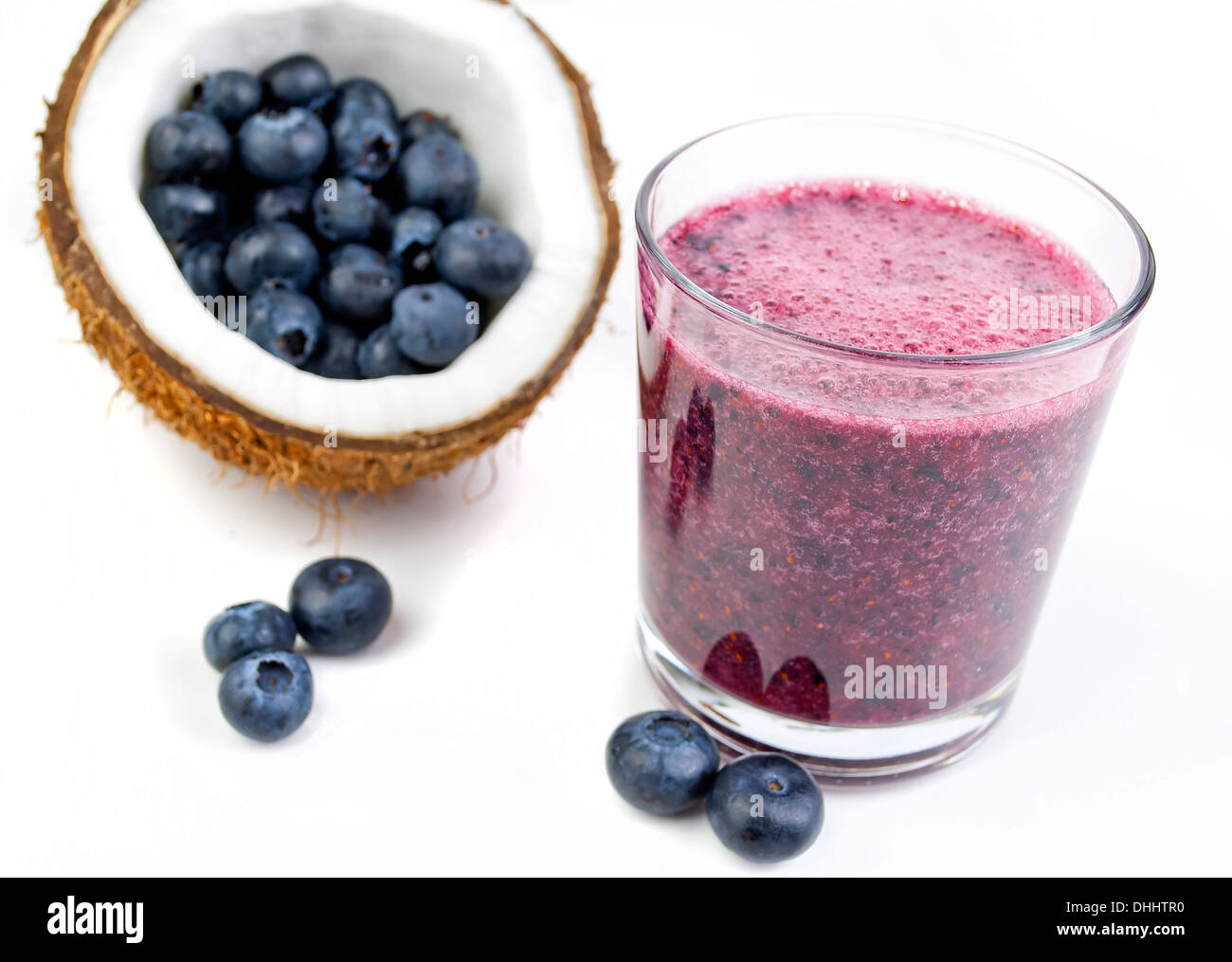Blueberry juice nobody Cut Out Stock Images & Pictures - Alamy