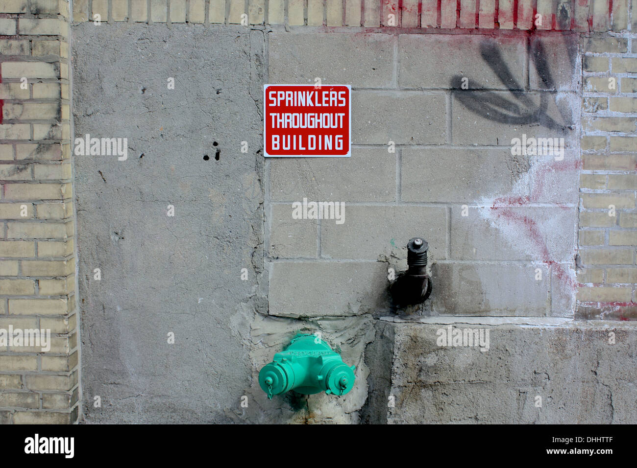 Sprinklers building hi-res stock photography and images - Alamy