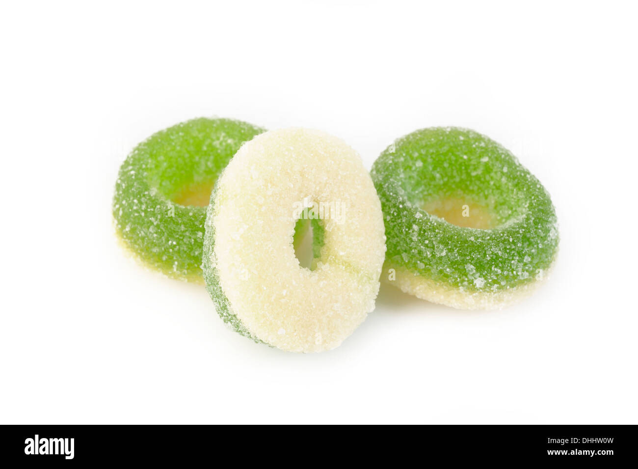 gummy rings shaped Stock Photo - Alamy