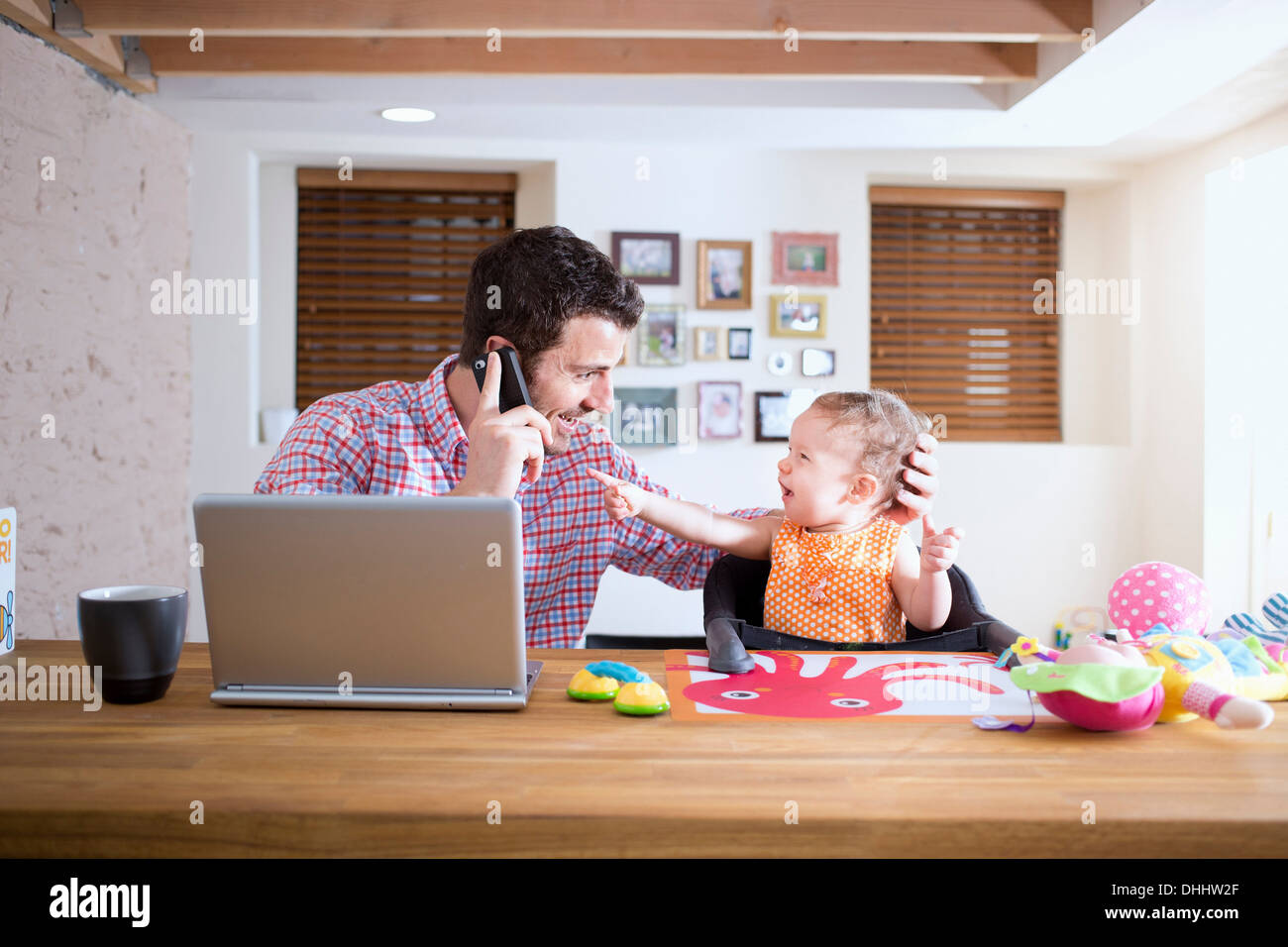 Female busy juggling hi-res stock photography and images - Alamy