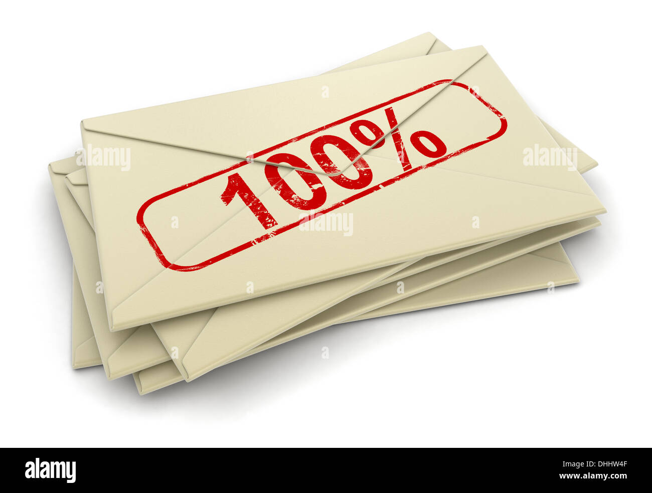 100% letters (clipping path included Stock Photo - Alamy