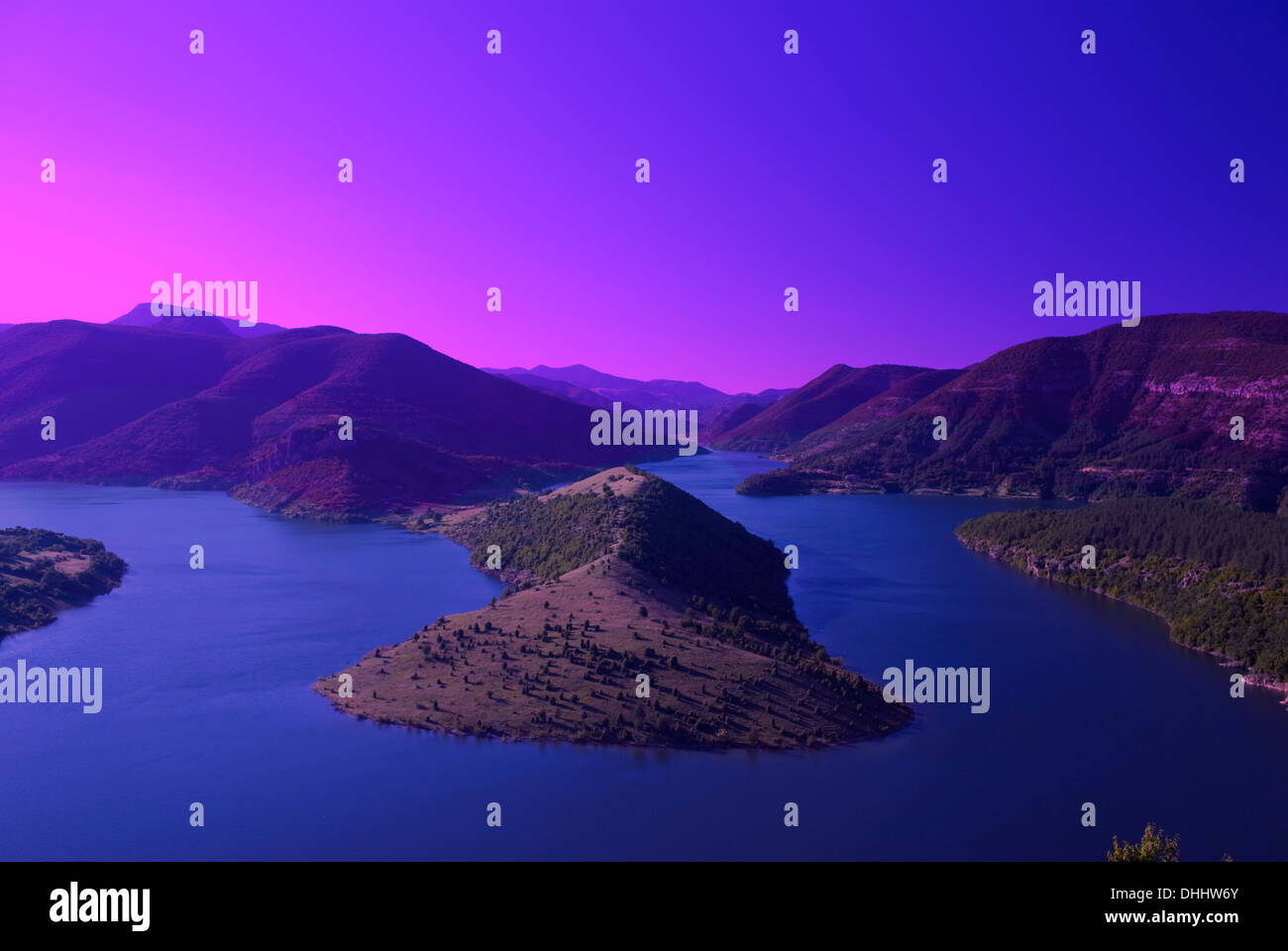 Kardjali lake, Bulgaria Stock Photo - Alamy