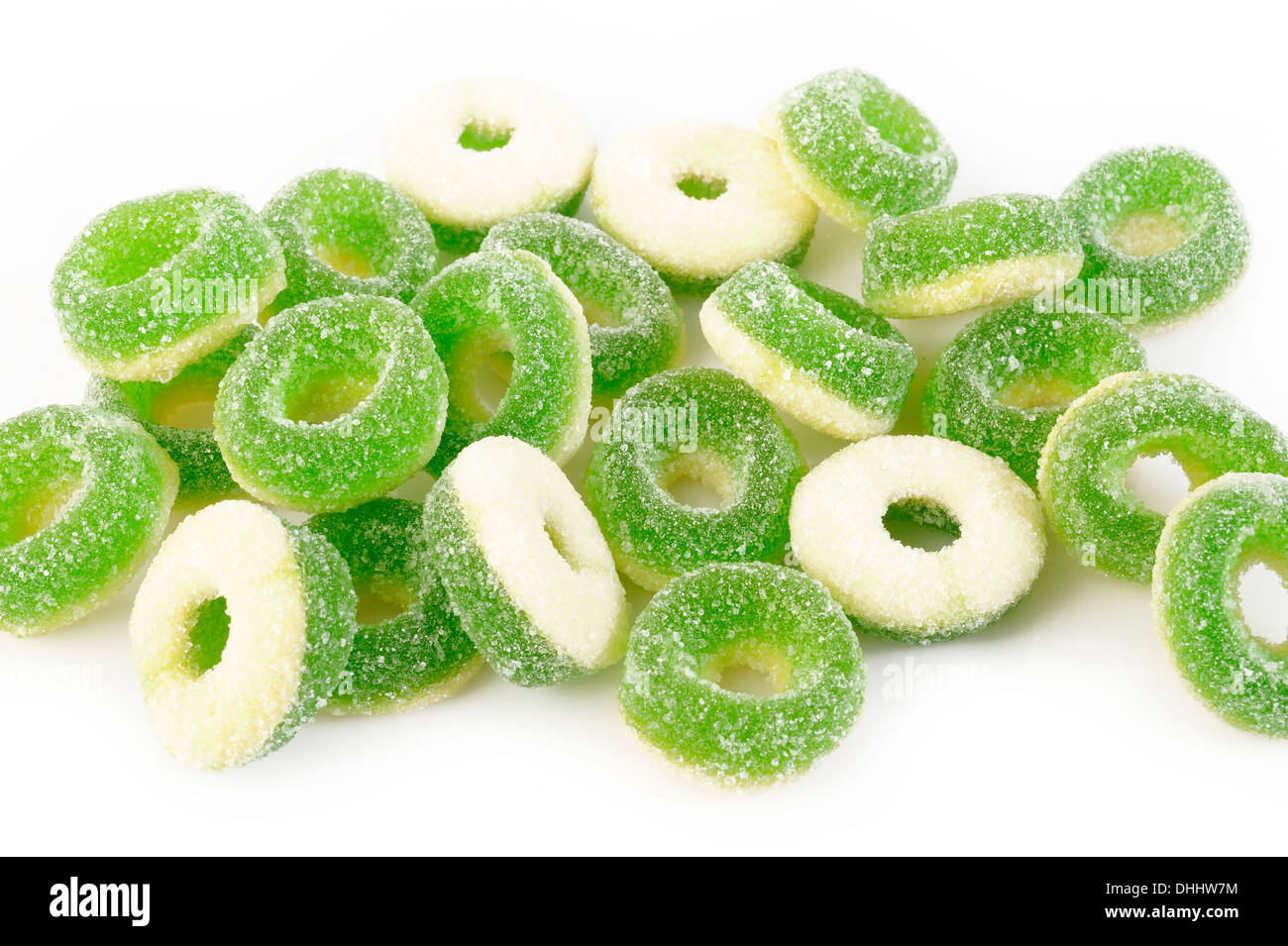 gummy rings shaped Stock Photo - Alamy