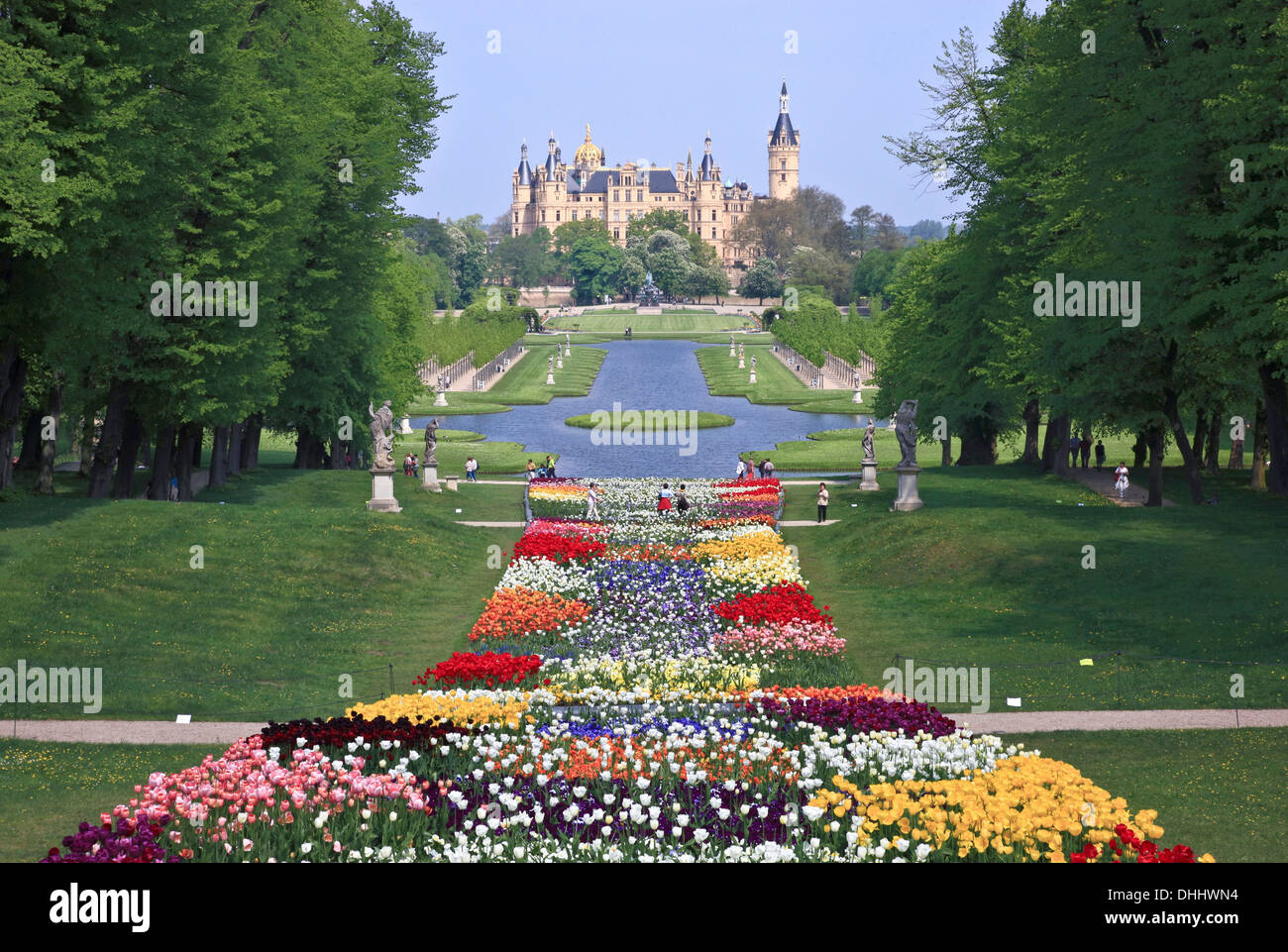 Schwerin castle garden hi-res stock photography and images - Alamy