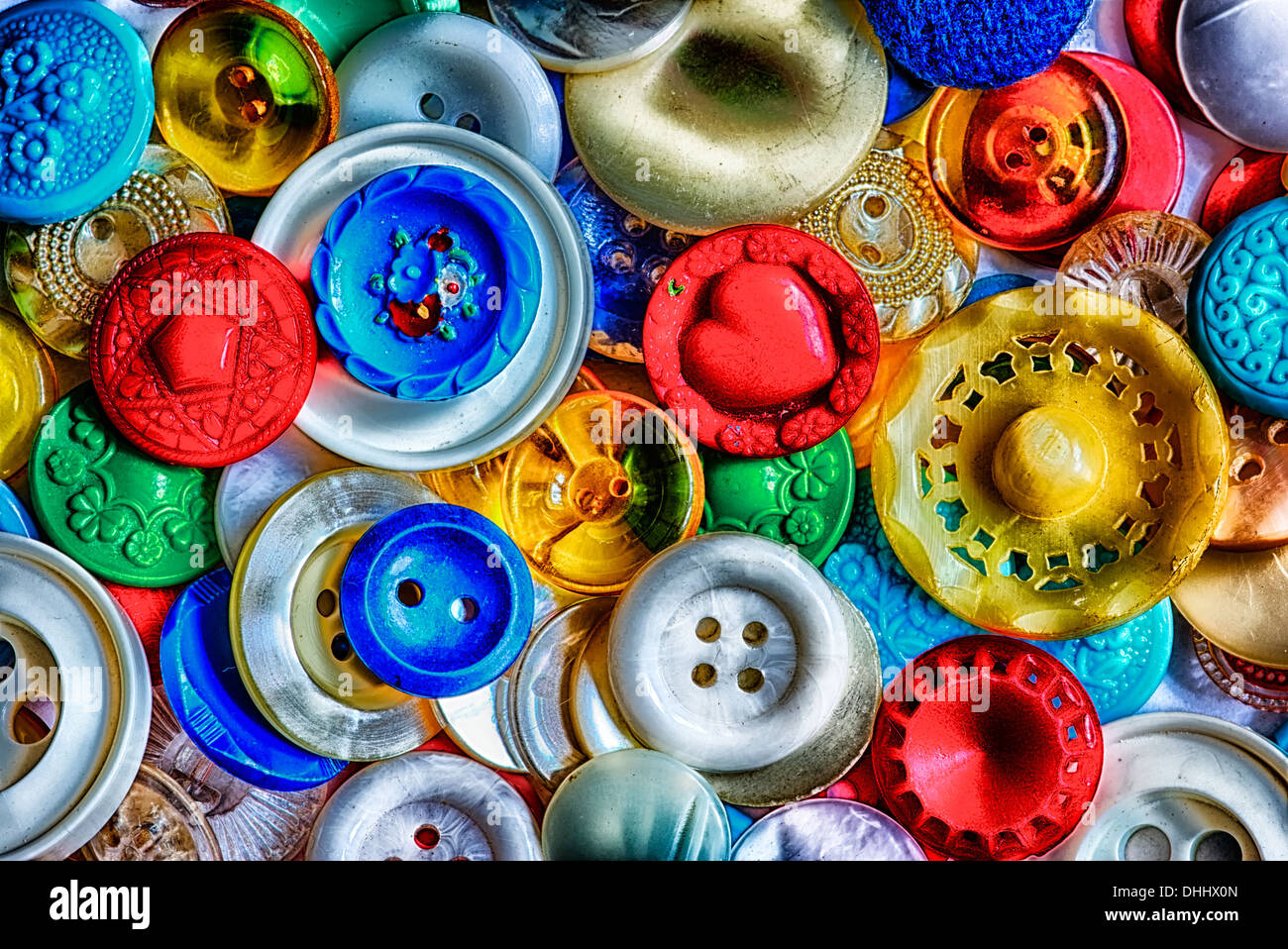 Lot of buttons hi-res stock photography and images - Alamy