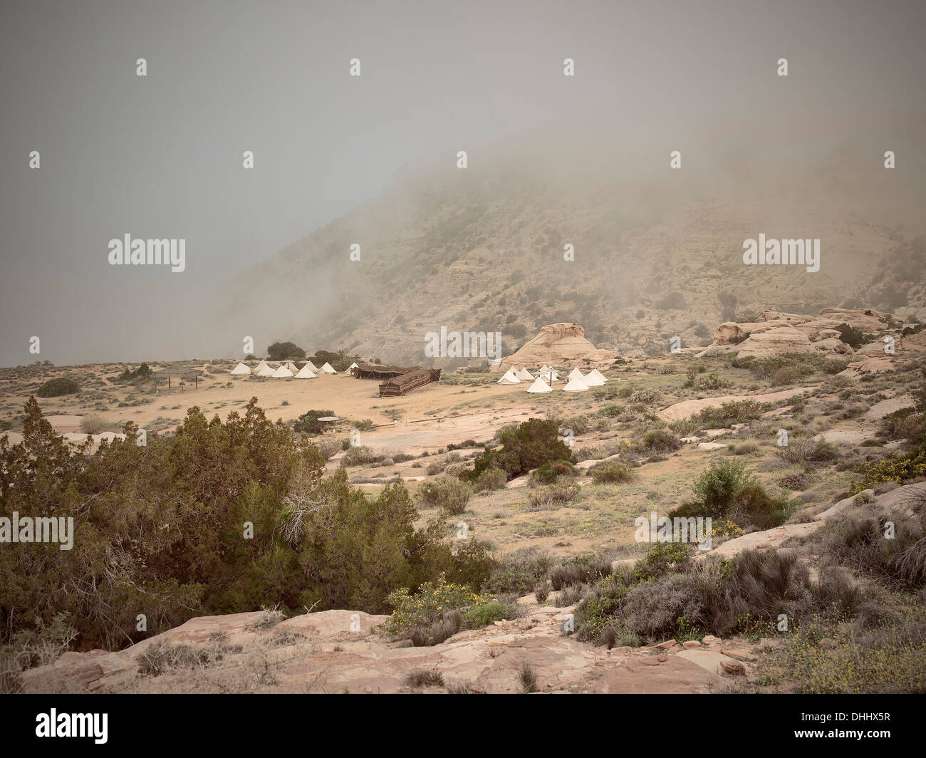 Dana nature reserve tents hi-res stock photography and images - Alamy