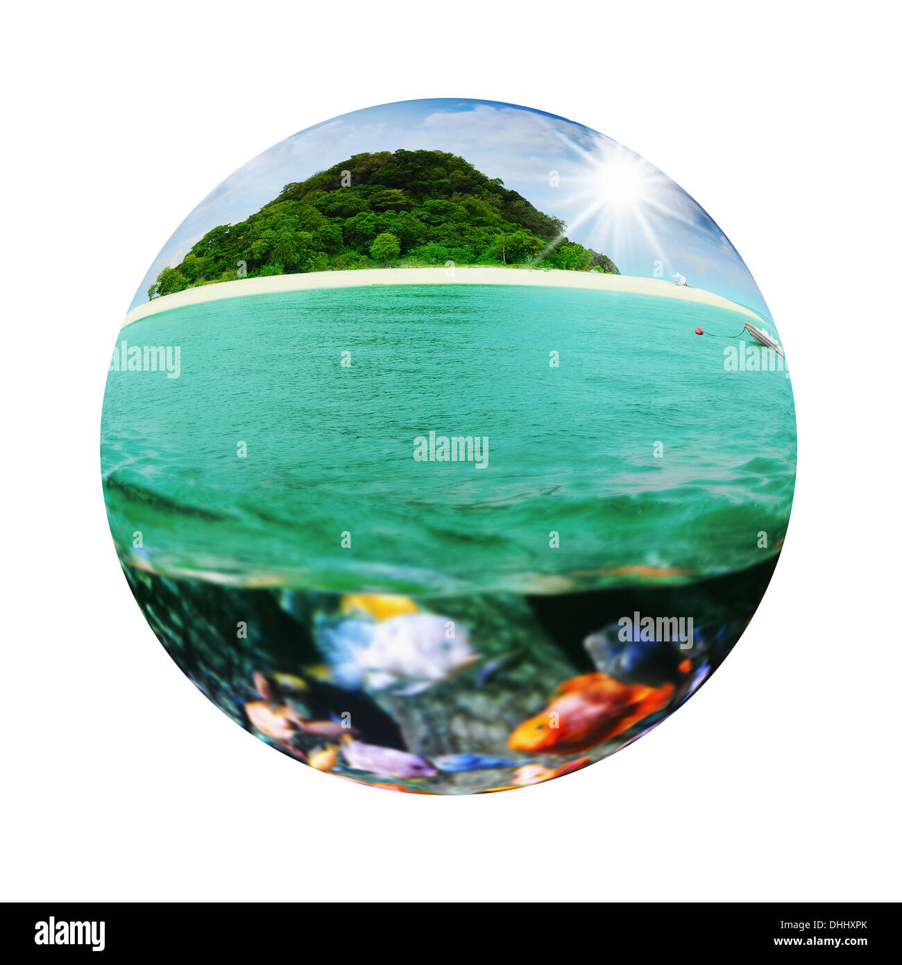 Fishing island Cut Out Stock Images & Pictures - Alamy