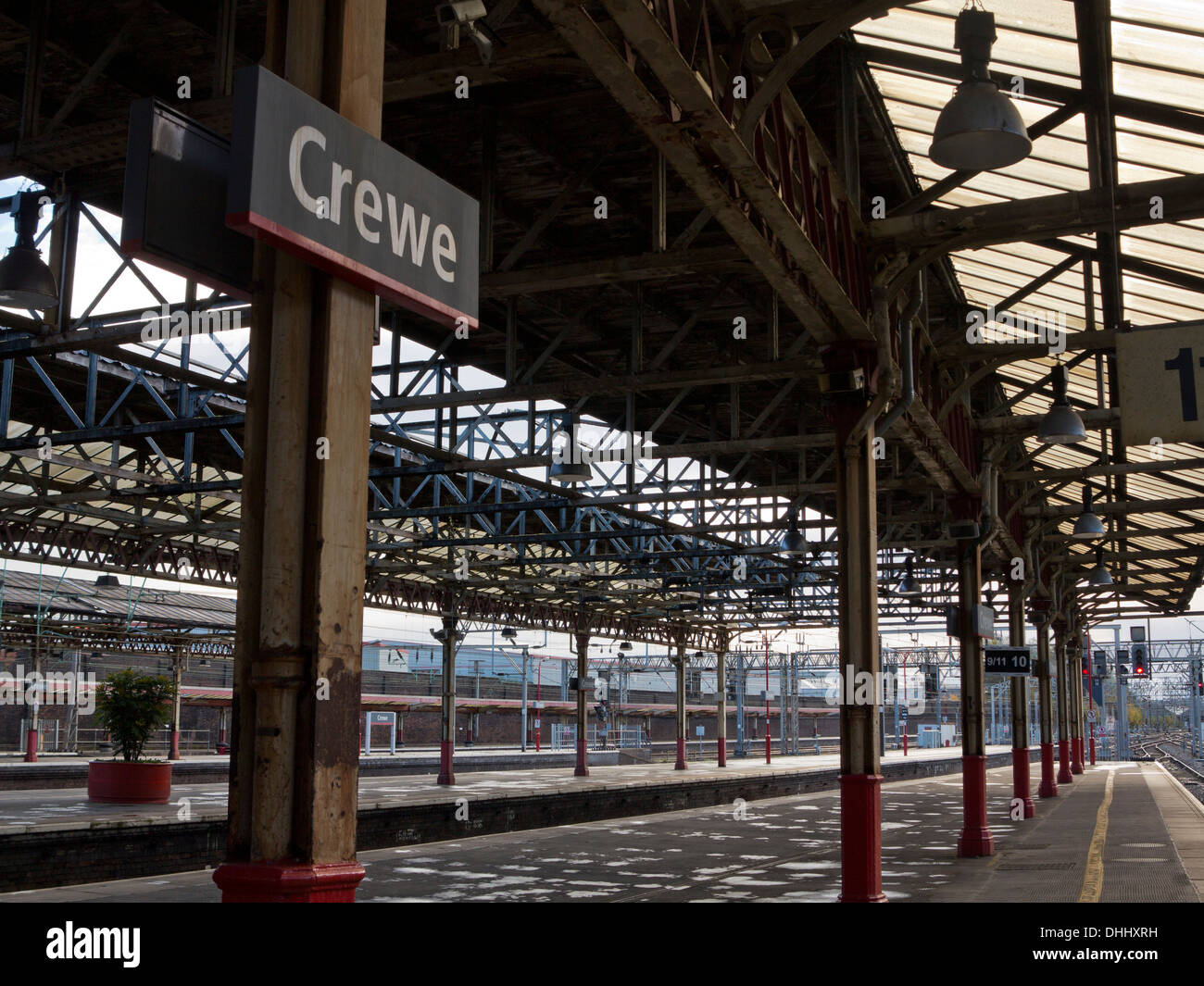 Crewe railway junction in England, UK Stock Photo - Alamy