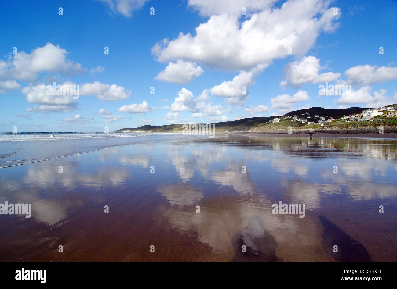 Woolacombe bay hi-res stock photography and images - Alamy