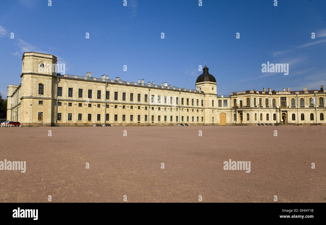 Russia, Gatchina, parade-ground before palace Stock Photo - Alamy