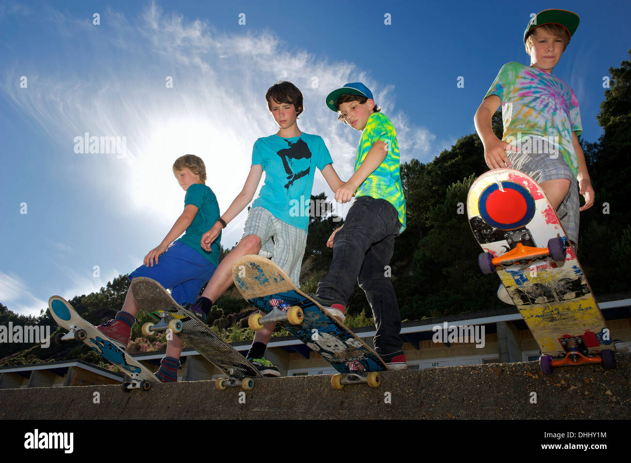Four Boys High Resolution Stock Photography and Images - Alamy