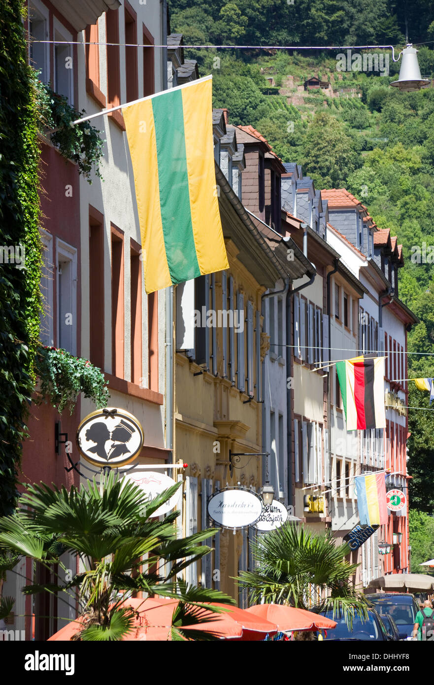 Street in Heidelberg Germany Europe Stock Photo - Alamy
