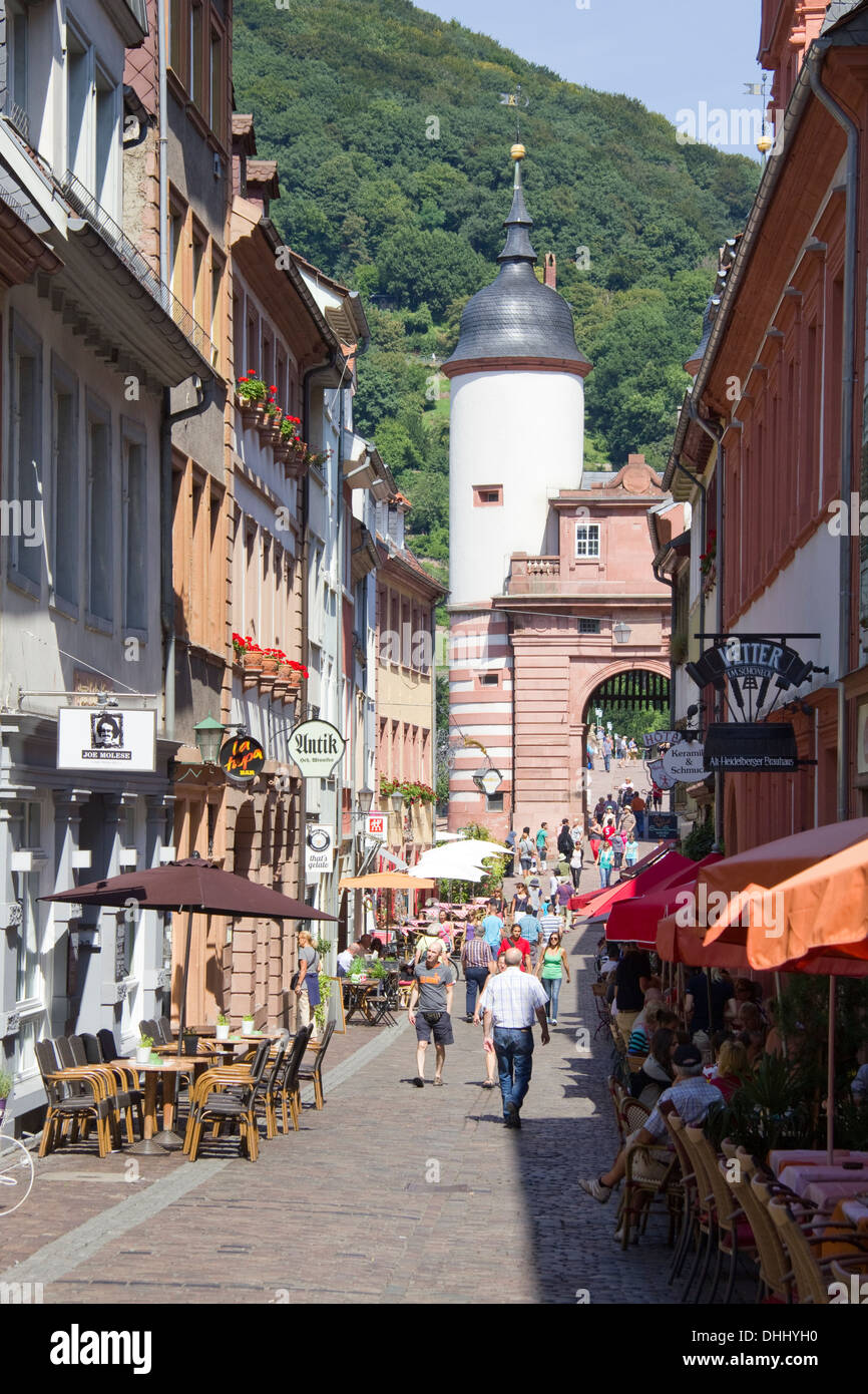 Street in Heidelberg Germany Europe Stock Photo - Alamy