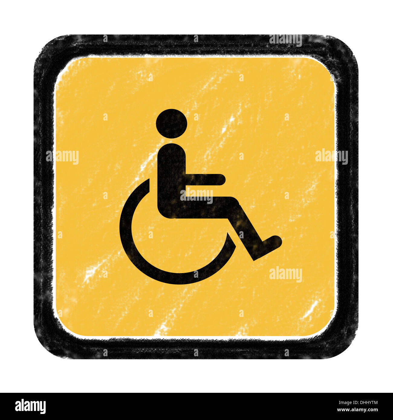 Cripple sign Cut Out Stock Images & Pictures - Alamy