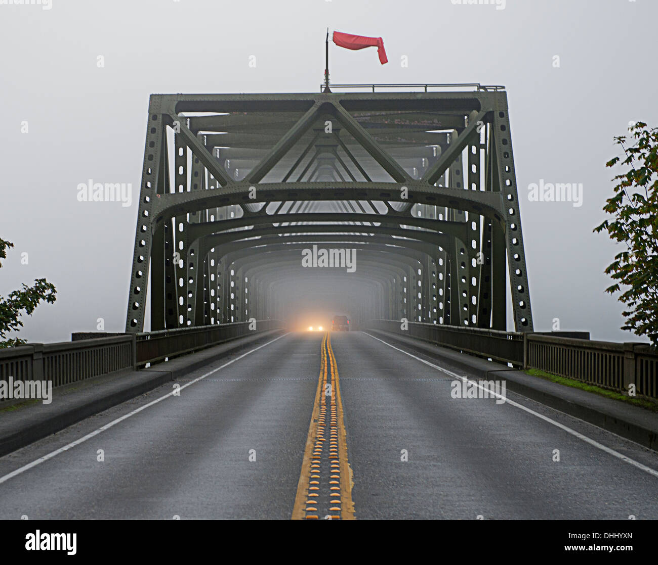 Car crossing centerline hi-res stock photography and images - Alamy