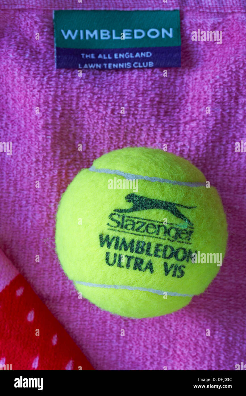 Slazenger wimbledon tennis balls on hi-res stock photography and images ...