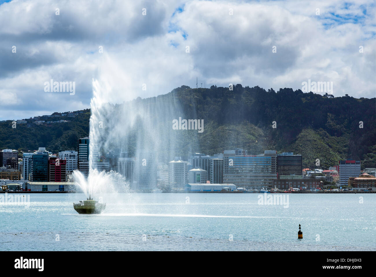 Waterfront Wellington New Zealand Stock Photo - Alamy