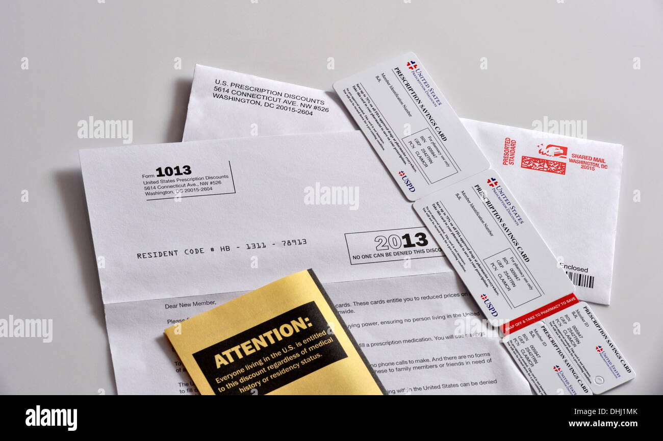 Prescription card hi-res stock photography and images - Alamy