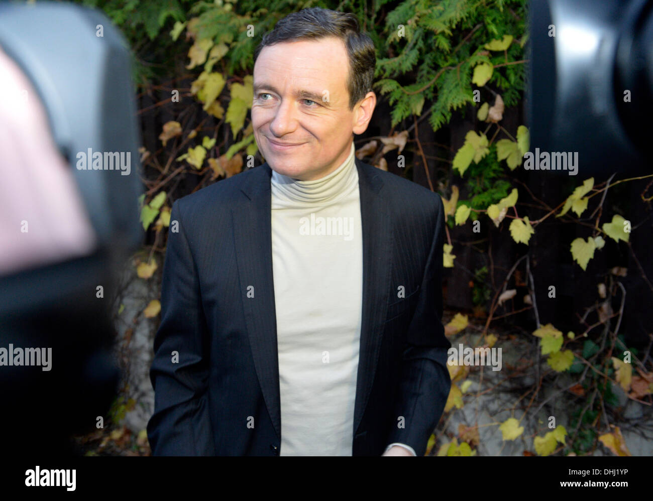 Hostivice, Czech Republic. 11th Nov, 2013. Former Social Democrat (CSSD ...