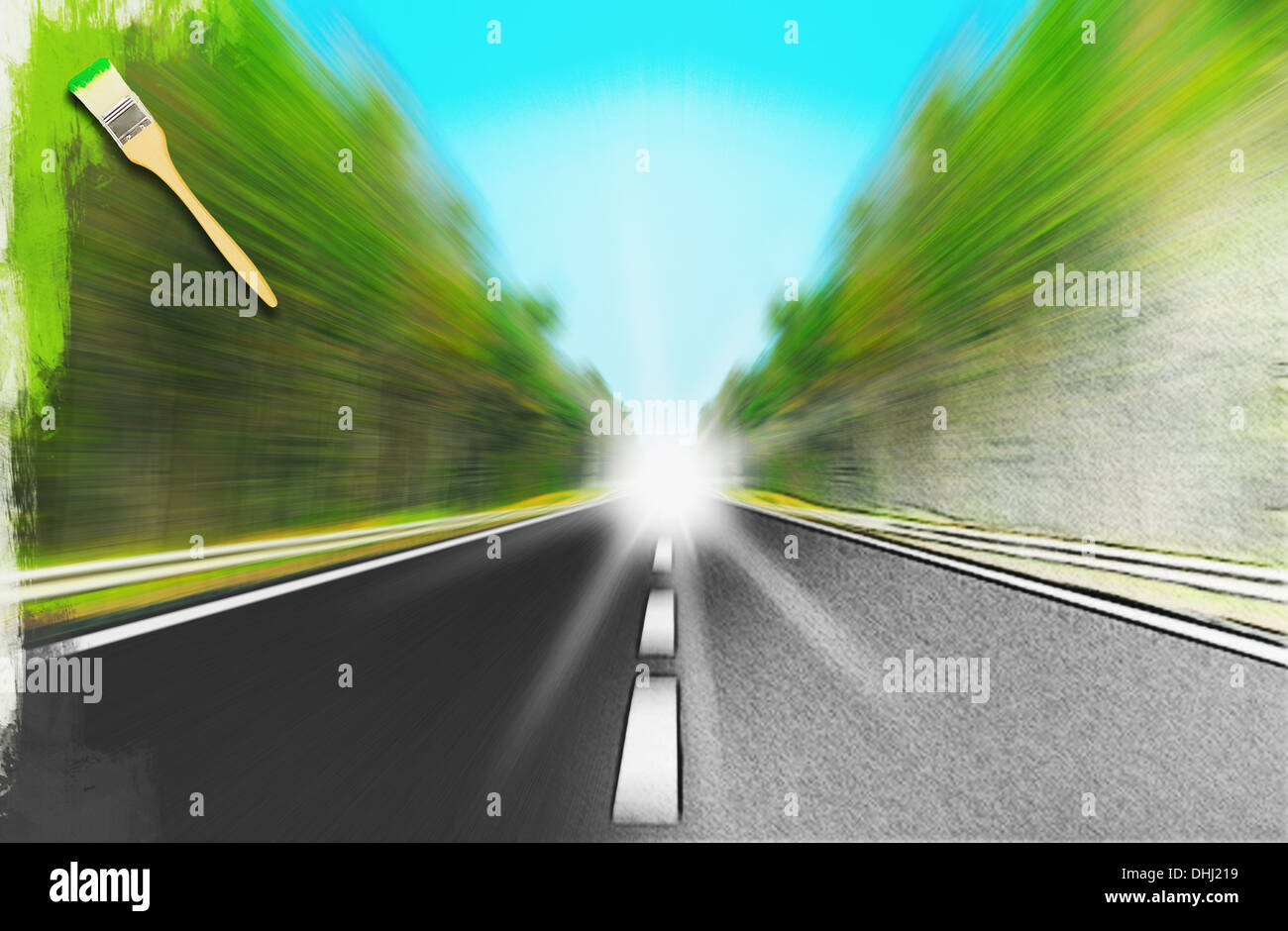 Disappearing art hi-res stock photography and images - Alamy